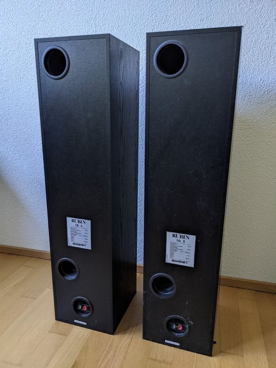 Quadral Rubin Mk II Lautsprecher 120/200W (Gebraucht) in Zürich für CHF 65 – nur Abholung auf ...