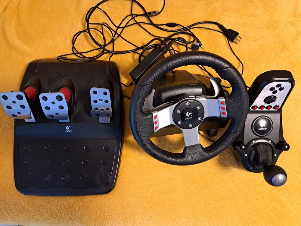 Logitech G27 Set Racing Weel & Pedal PC, PS2, PS3 (Gebraucht) in ...
