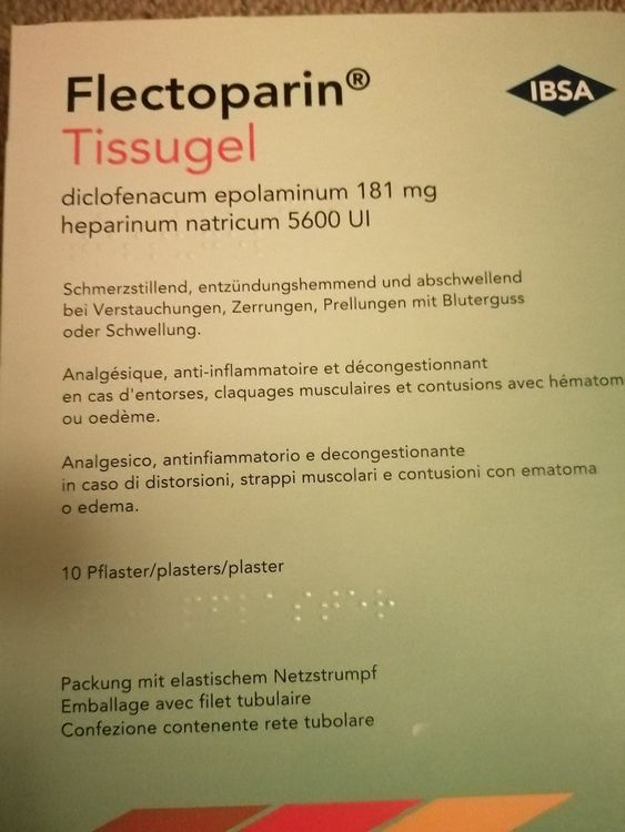 Flectoparin Tissugel und Assan Emgel | Kaufen auf Ricardo