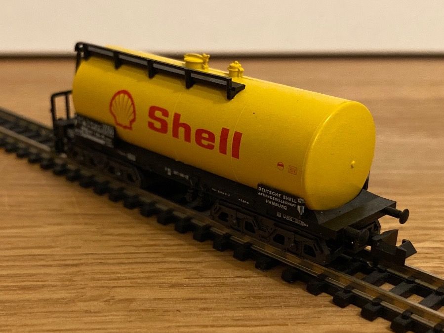 Minitrix 3551 SBB Kesselwagen „Shell“ (Neu (gemäss Beschreibung)) in ...