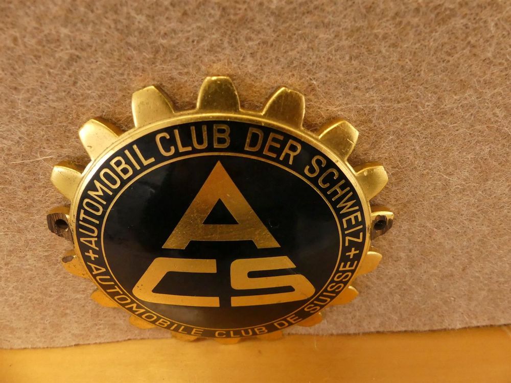 Antik Original ACS Plakette Emblem | Kaufen auf Ricardo
