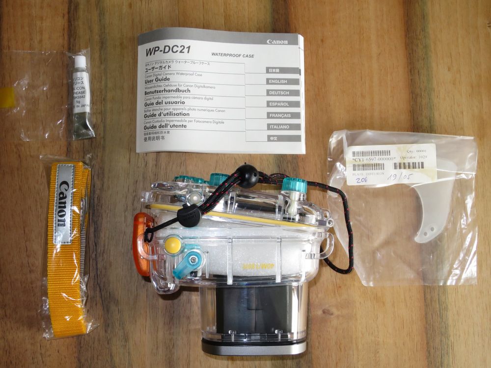 Canon Unterwassergehäuse WP-DC21 für Canon Powershot G9 (Gebraucht) in ...
