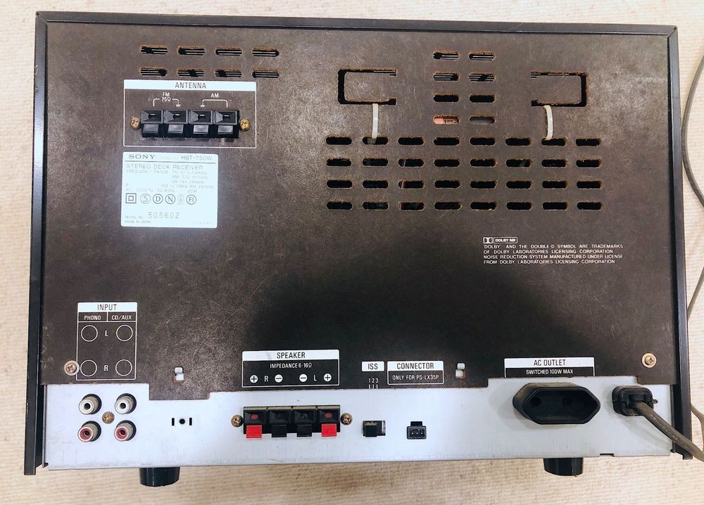 Sony compact HIFI stereo HST-750W - DEFECT (Defekt) in Veyrier für CHF ...