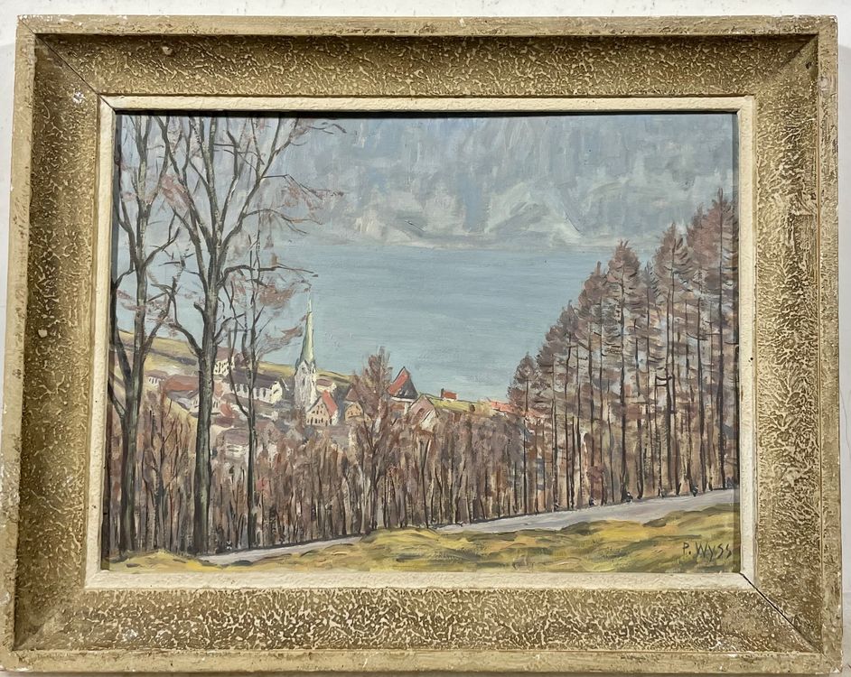 Paul Wyss (1897-1984) Gemälde (Gebraucht) in Root für CHF 30 – mit Lieferung auf Ricardo kaufen
