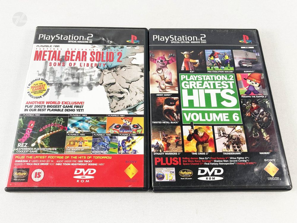 Playstation 2 DEMO DISC PS2 Sony 2x Greatest Hits (Gebraucht) in ...