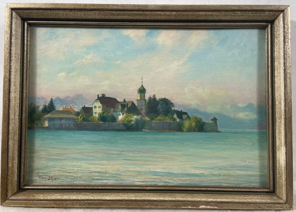 Franz Löffler (1875-1955) Gemälde Seenlandschaft (Gebraucht) in Root für CHF 24 – mit Lieferung ...