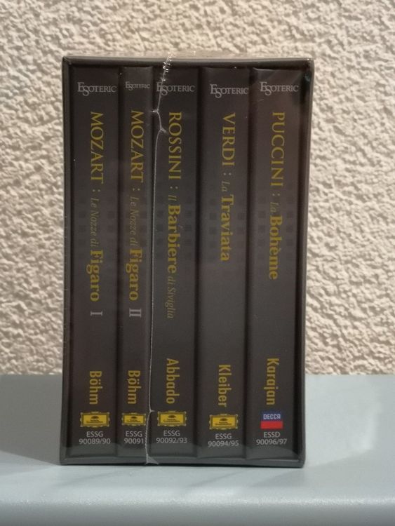 Esoteric SACD 4 Great Operas Karajan (Neu und originalverpackt) in ...