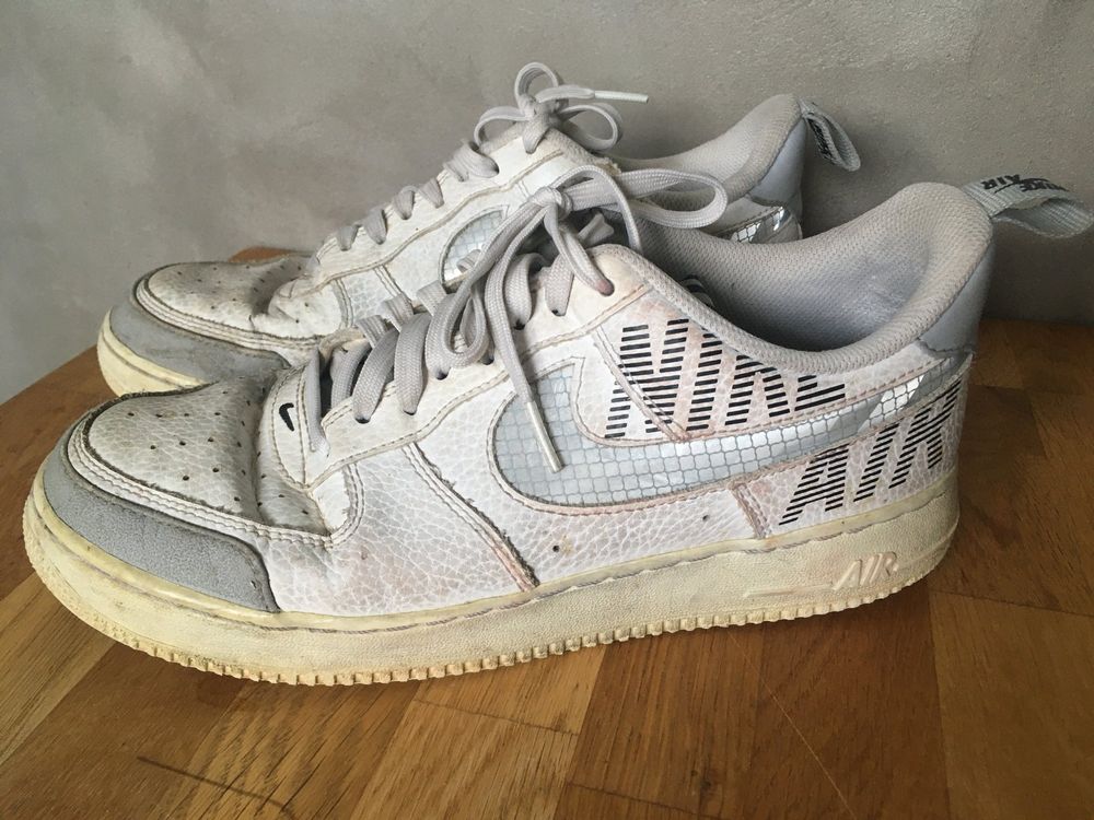 NIKE Air Force 1 Low AF1 - Under Construction - 42 8.5us (Défectueux) à ...