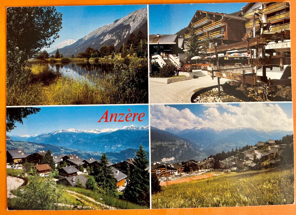ANZÈRE - 4 MULTI-VUES | Kaufen auf Ricardo ANZÈRE - 4 MULTI-VUES | Kaufen auf Ricardo