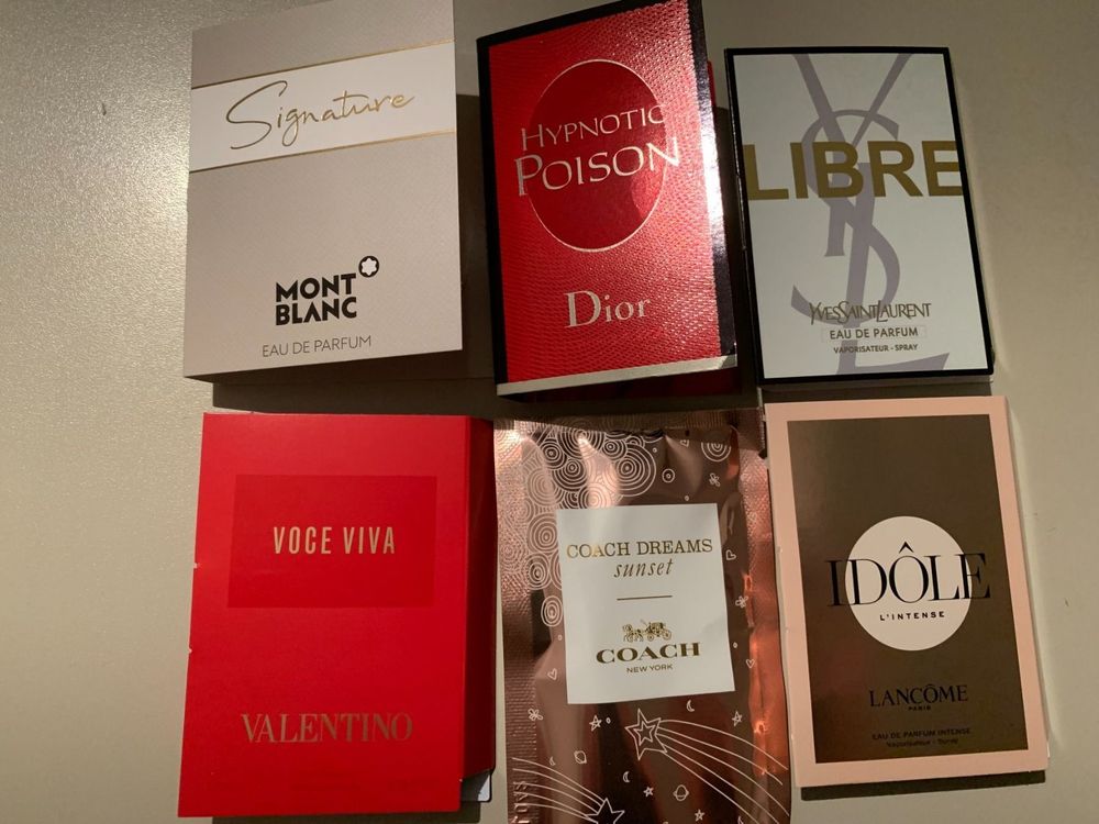 Parfum Muster Dior, YSL, Mont Blanc usw (Neu und originalverpackt) in ...