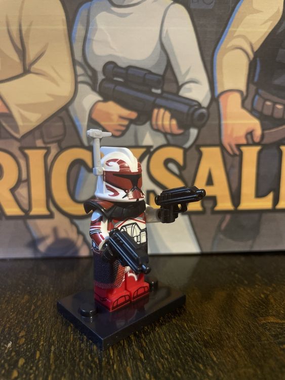 Star Wars Captain Keeli Clone Trooper Figur Lego-Komp. (Neu (gemäss ...
