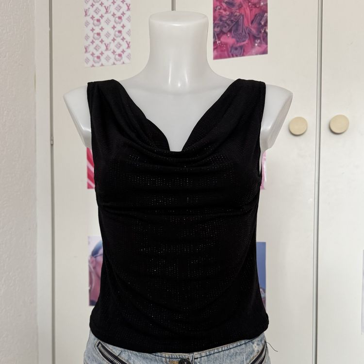 Schönes Glitzer waterfall Top Gr.M (Gebraucht) in Oberwil BL für CHF 25 ...