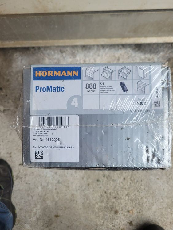 Garagentoröffner Hörmann ProMatic 4 (Neu und originalverpackt) in ...