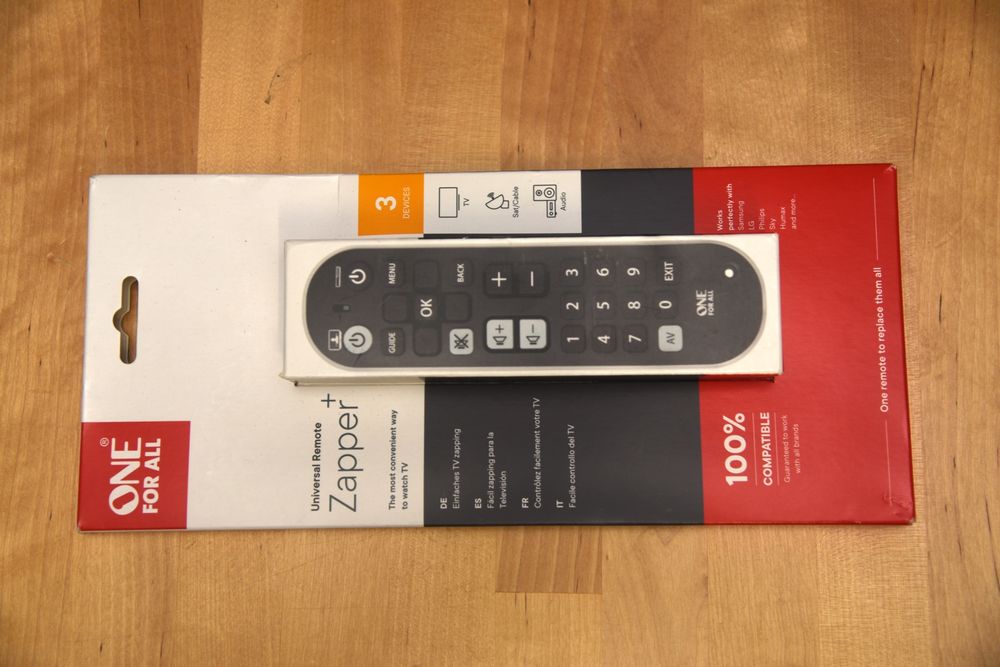 One for All Universal- Fernbedienung Zapper+ (URC 6820) | Acheter sur Ricardo