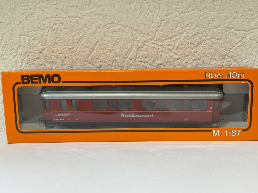 Bemo 3274 113 RhB WR 3814 Pullmann Restaurant Wagen (Gebraucht) in Wilderswil für CHF 29 – mit ...