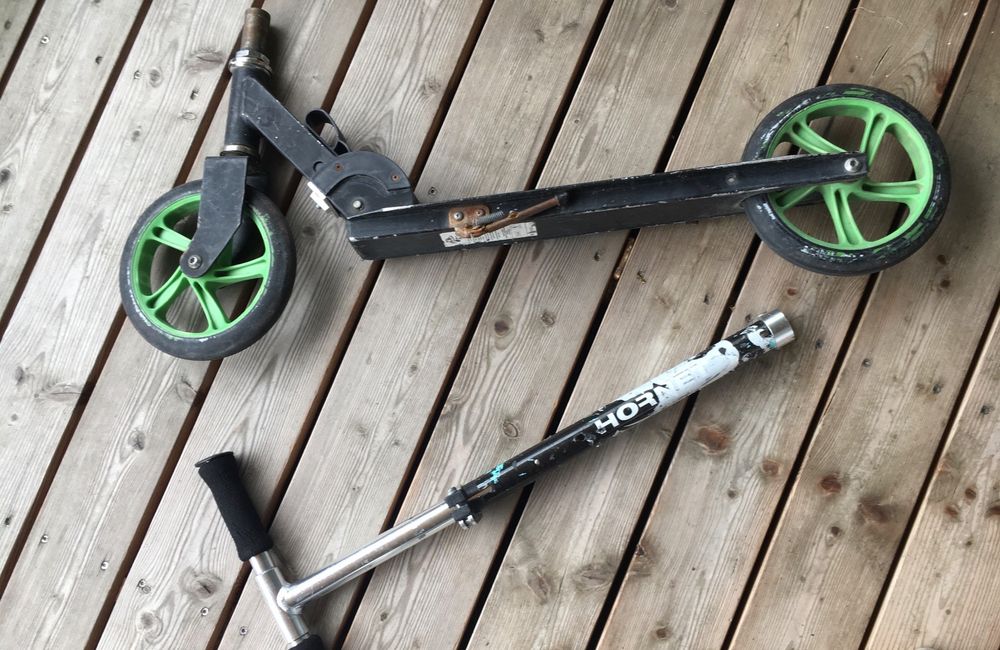 Altes Hudora Hornet Trotti Ev Ersatzteile Zu Gebrauchen Kaufen Auf