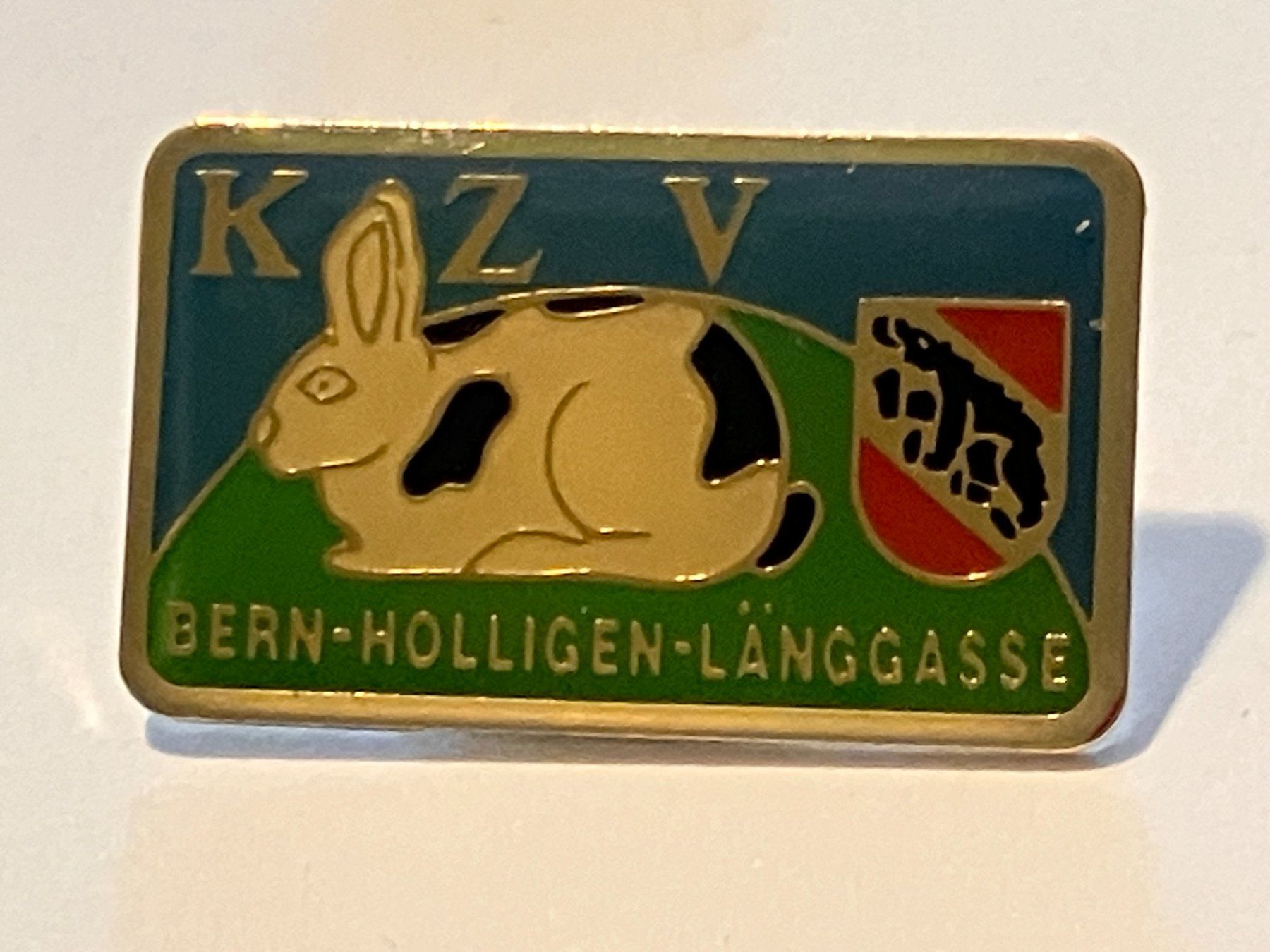 1 Pin KVZ Bern Holligen Länggasse Kleintier Züchter Verein (Gebraucht ...