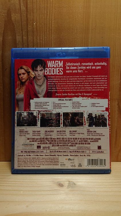 WARM BODIES Zombies mit Herz Blu-Ray | Kaufen auf Ricardo