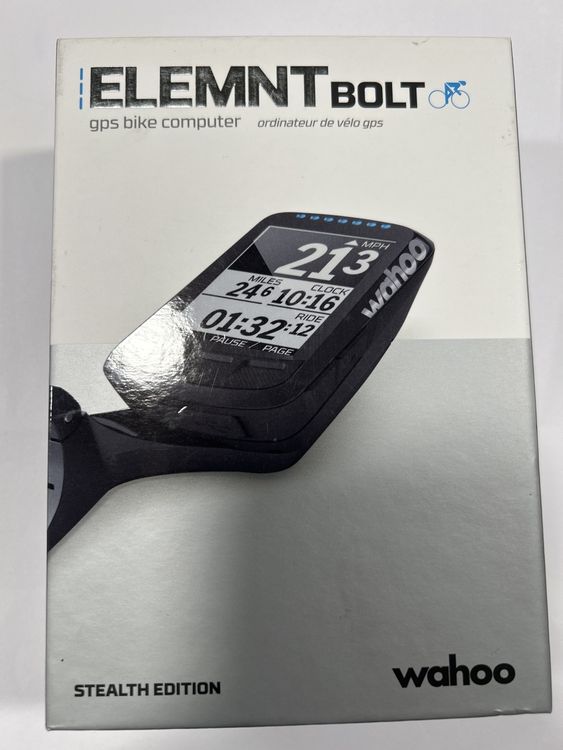Wahoo Element Bolt v1 mit Zubehör (Gebraucht) in Zollbrück für CHF 95 ...