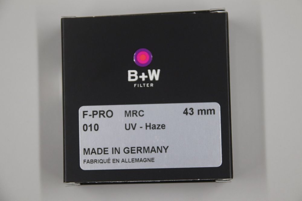 B+W UV Filter 43mm / MRC F-PRO (Neu und originalverpackt) in Zofingen für CHF 33 – mit Lieferung ...
