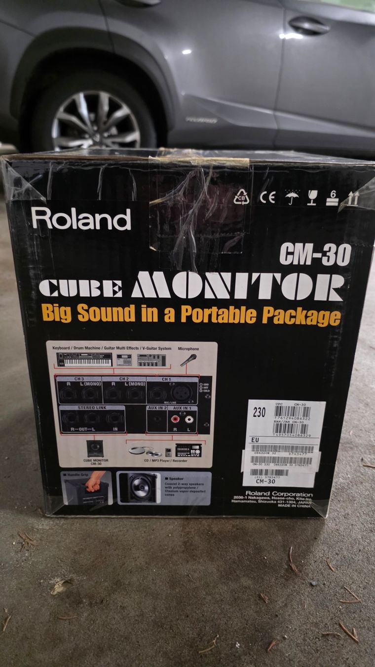 Roland CM-30 Cube Monitor - Kompakter Sound, Neu (Neu und ...
