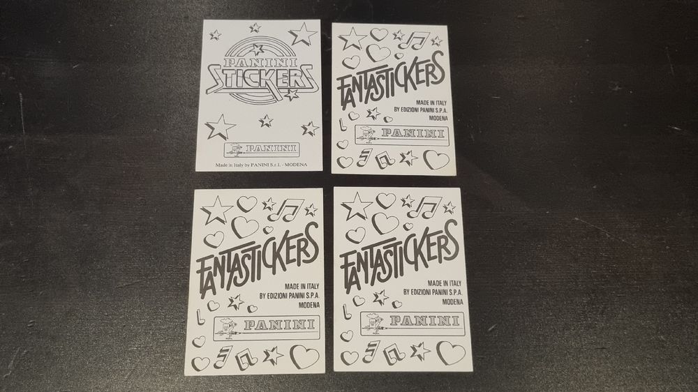 Panini Fast Food Stickers - Lot de 4 - Très Rare! (D'occasion) à ...