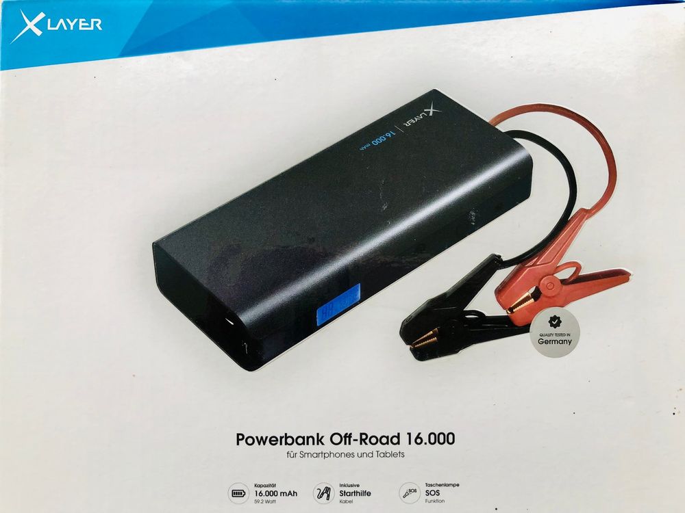 Powerbank Off-Road inkl. starthilfe LadeKabel fur Auto | Kaufen auf Ricardo
