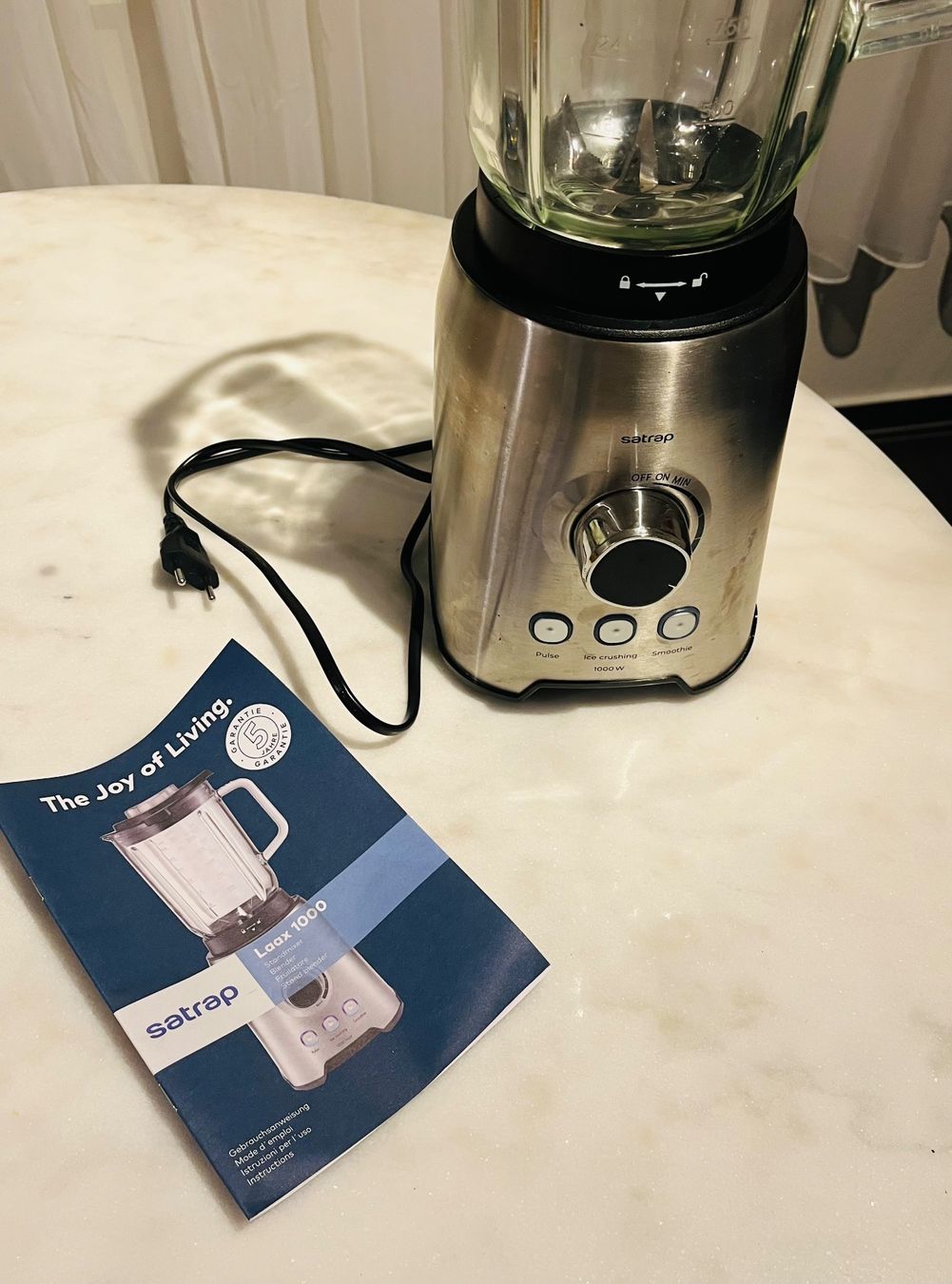 Satrap Laax 1000 Mixer / Standmixer 1000 W – Glasbehälter (Gebraucht ...