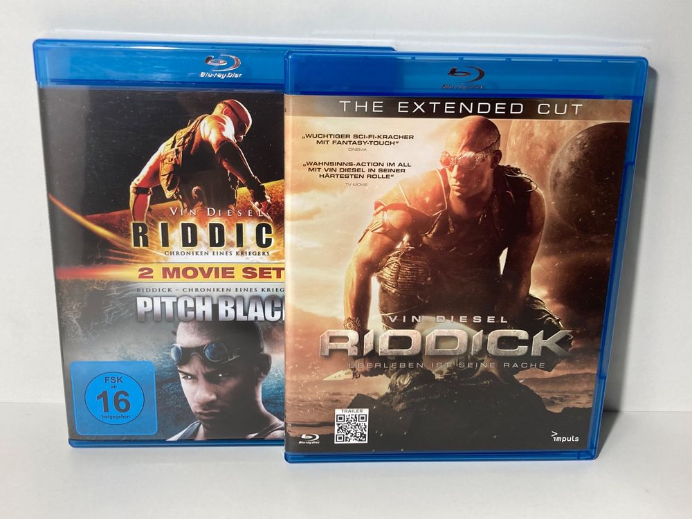 Riddick 1-3 Blu Ray | Kaufen auf Ricardo