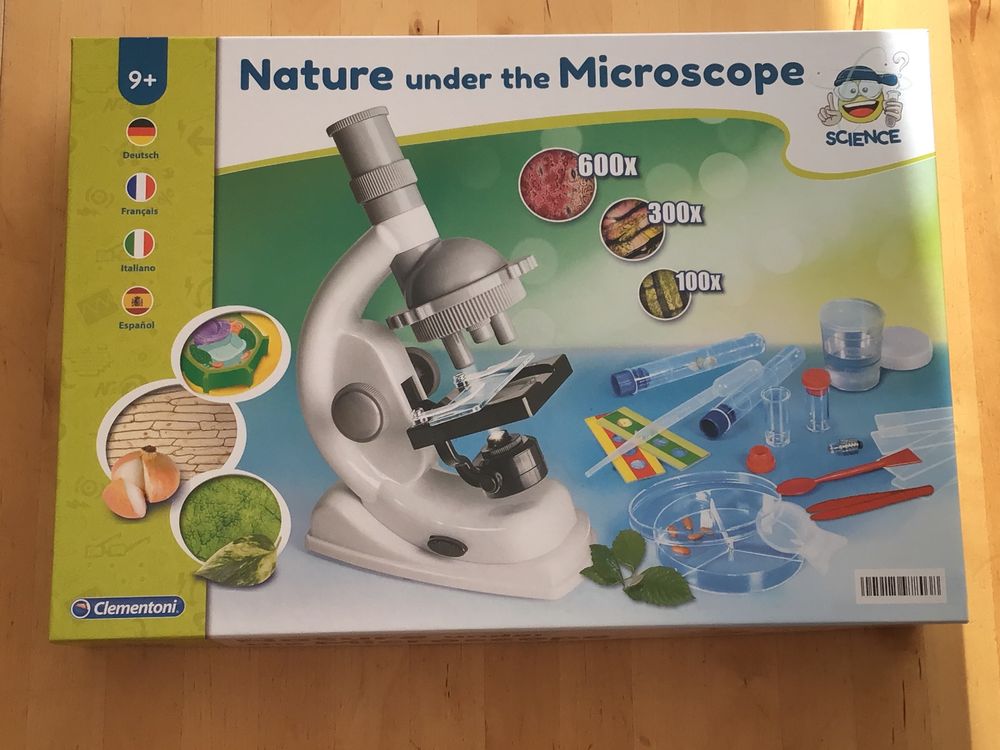 Clementoni Nature under the Microscope Science (Neu und ...