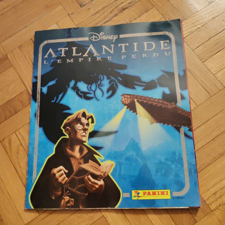 Album completo figurine PANINI DISNEY Atlantide FR con POSTE (Gebraucht ...