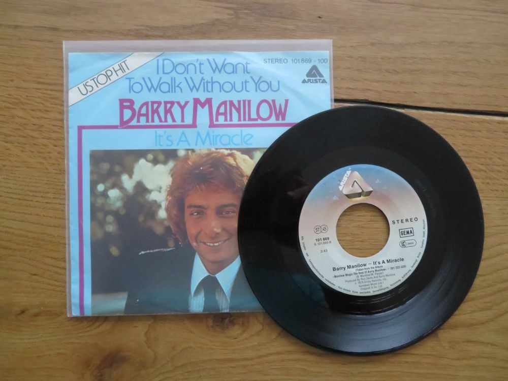 Barry Manilow - It's A Miracle Single Schallplatte (Neu (gemäss ...