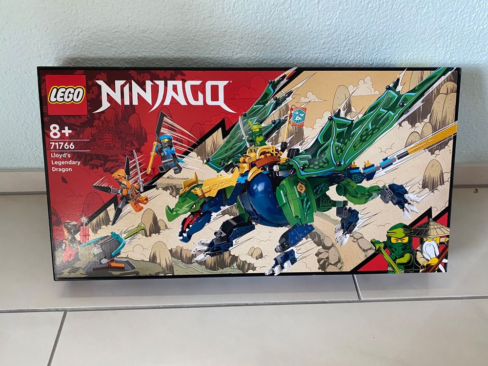 Lego Ninjago 71766 Lloyd’s Legendary Dragon - 747 Teile (Neu und ...