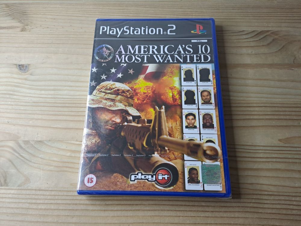 America's 10 Most Wanted - NEU - PS2 (Neu und originalverpackt) in Welschenrohr für CHF 39.9 ...