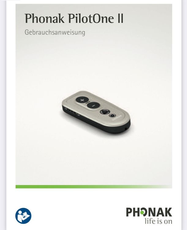 Fernbedienung für Hörgerät, Phonak Pilot One II (Gebraucht) in ...