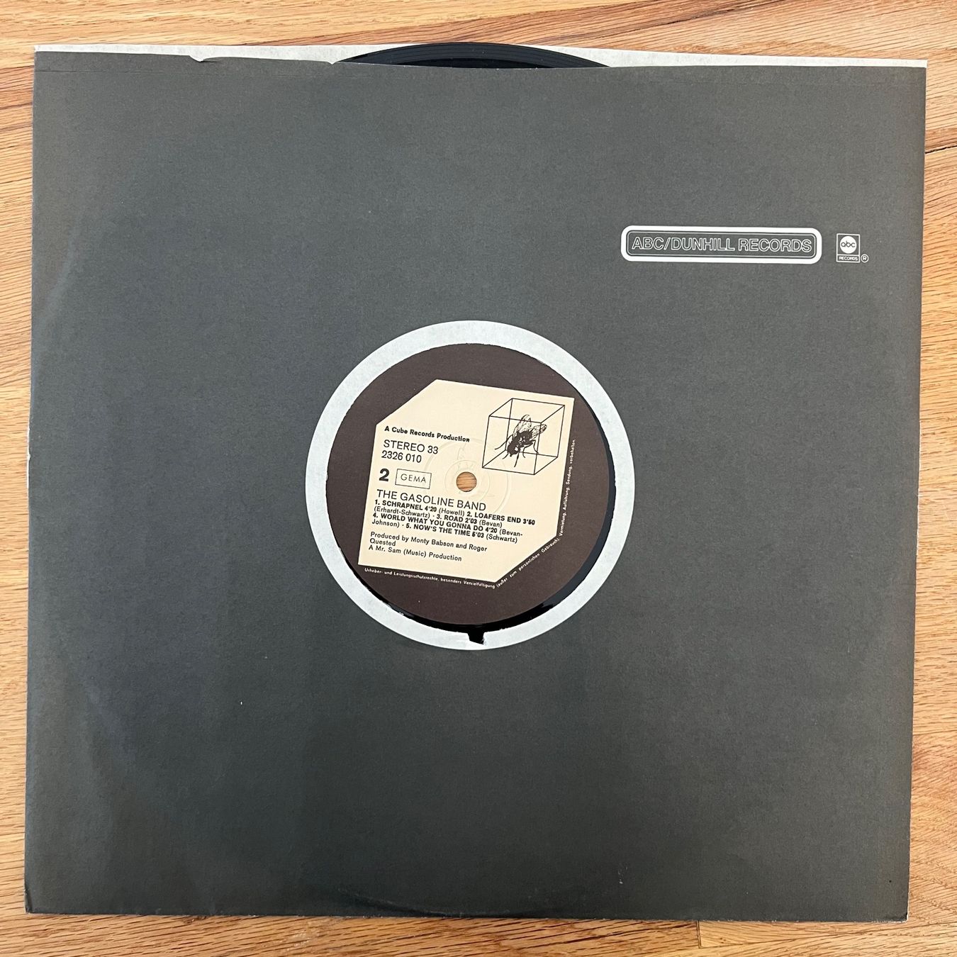 Gasoline Band - Same / 1. D-Press. 1972 - Jazz-Rock (Gebraucht) in Gais ...