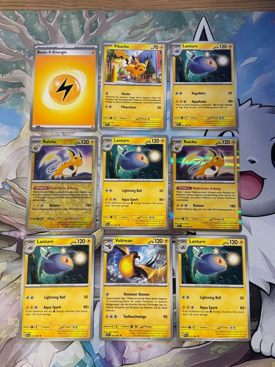 Pokémon Karten Set Typ Elektro (Gebraucht) in Thun für CHF 2 – mit ...