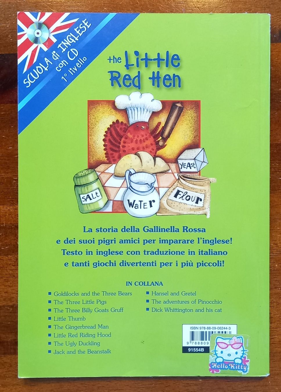 Buch + CD: The Little Red Hen/La Gallinella Rossa, EN/IT (Gebraucht) in ...