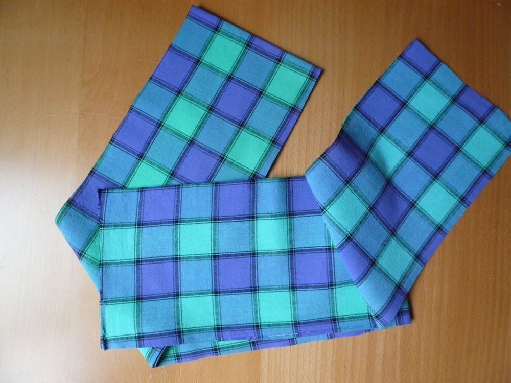 Patchwork KarostoffBW grün/viol/s 13x150 | Kaufen auf Ricardo