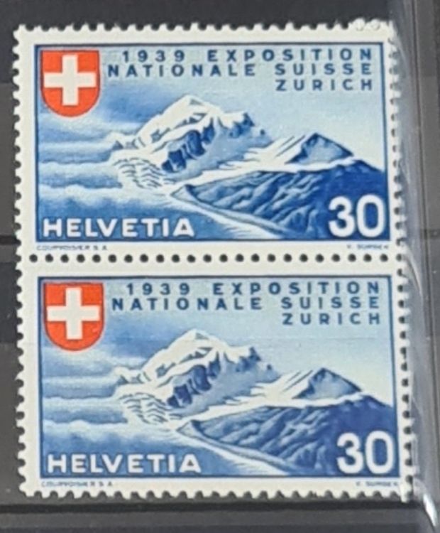 Timbre exposition nationale suisse zurich 1939 (Neu (gemäss Beschreibung)) in Noville für CHF 2 ...