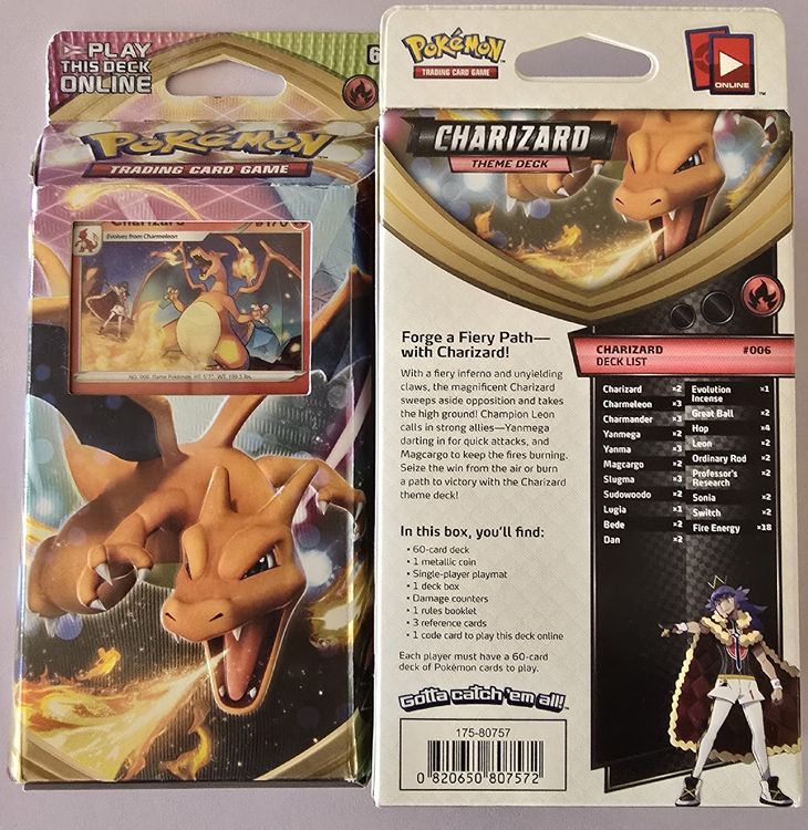 2x Pokemon TCG Charizard Theme Deck (Gebraucht) in Zürich für CHF 45.9 – mit Lieferung auf ...