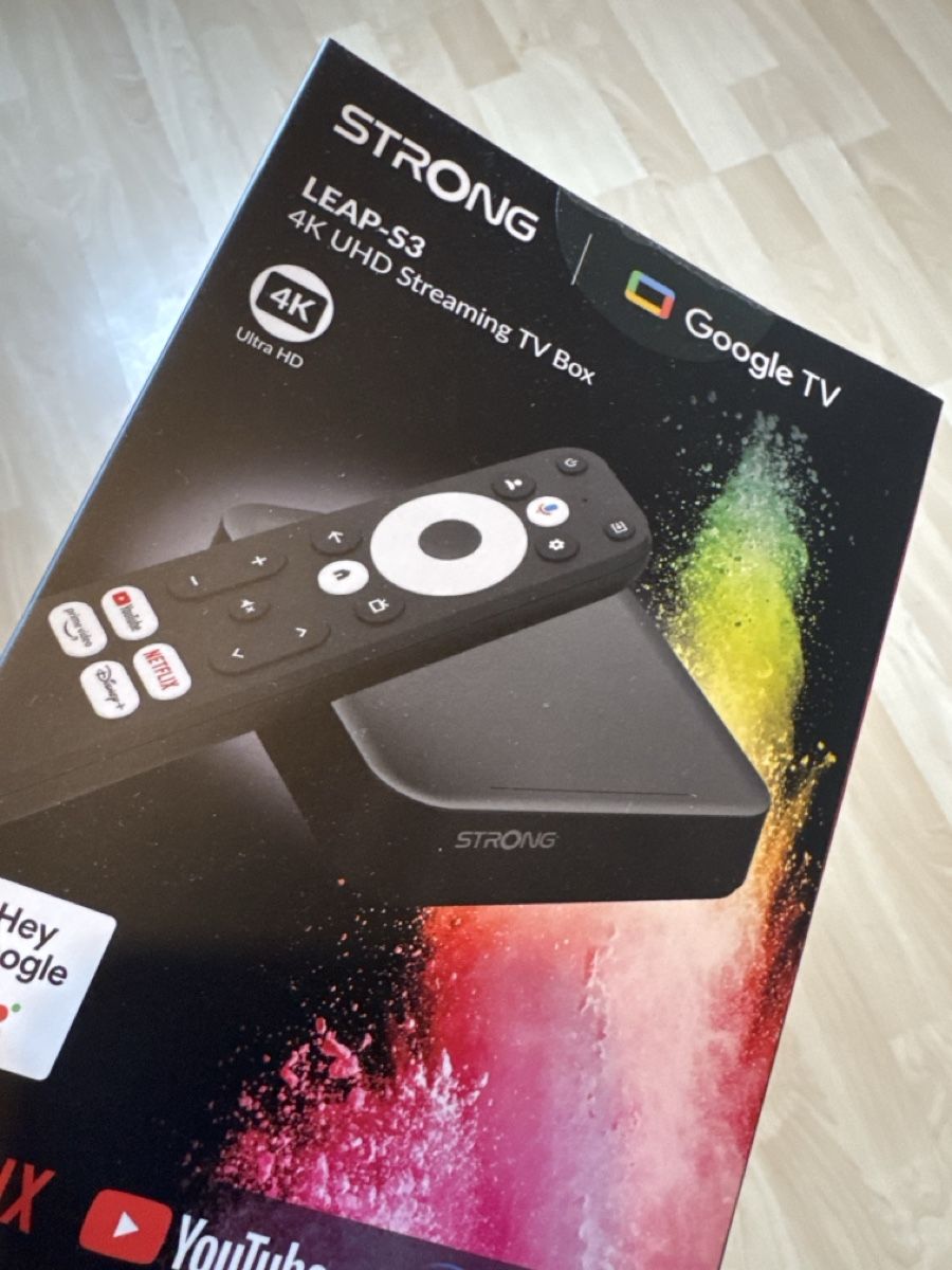 TV Box STRONG LEAP-S3 4K UHD Streaming TV Box - Neuwertig! (Neu und ...