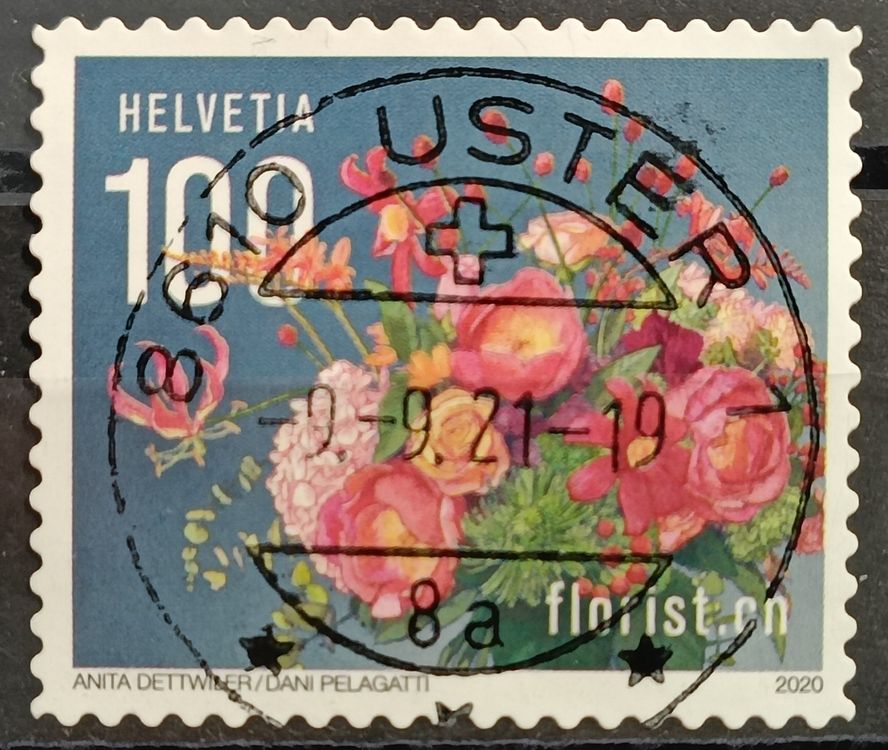 2020 100 Jahre florist.ch Top Stempel (Gebraucht) in Dübendorf für CHF ...