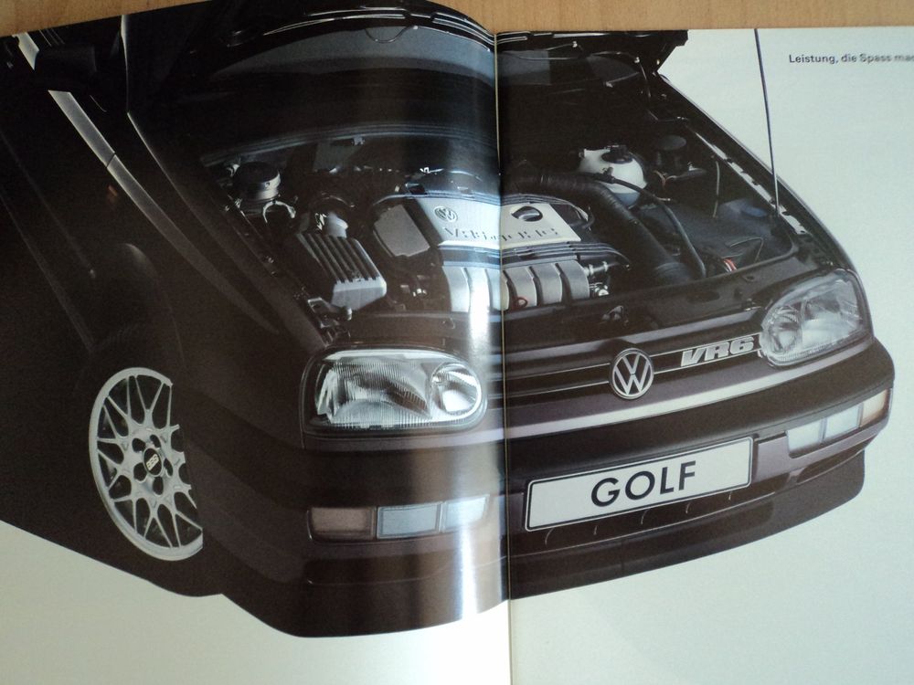Prospekt VW Volkswagen Golf VR6 III 1993 | Kaufen auf Ricardo