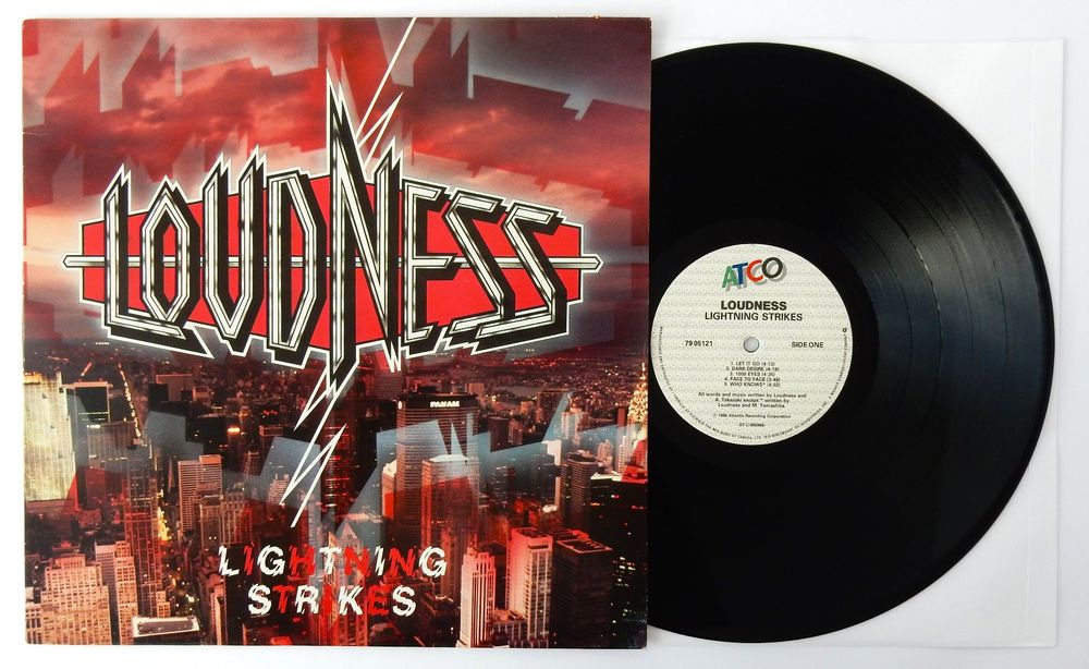 Vinyl / LP Album « Loudness - Lightning Strikes » 1986 (Gebraucht) in Alpnach Dorf für CHF 10 ...