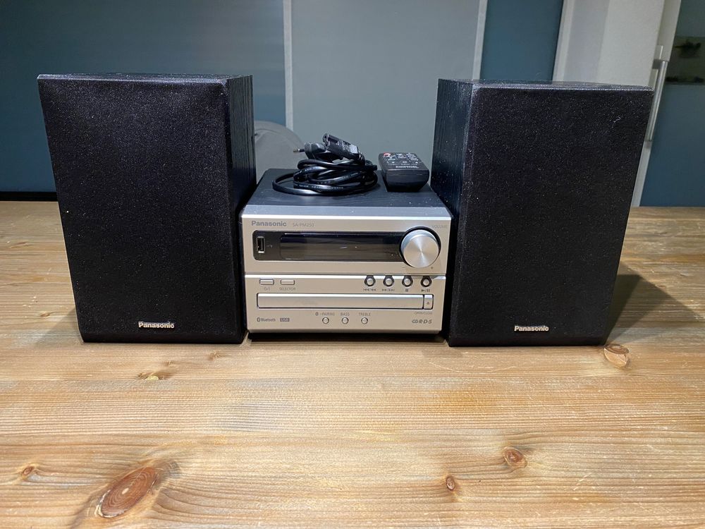 Panasonic Microanlage SC-PM250 Stereoanlage (Gebraucht) in Steinen für CHF 10 – mit Lieferung ...