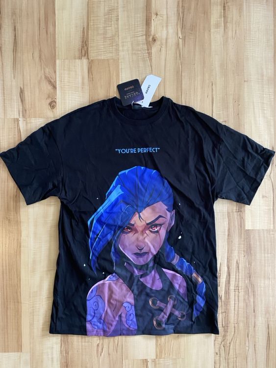 Arcane Jinx T-Shirt von CROPP, Grösse S, Neu mit Etikett (Neu und ...