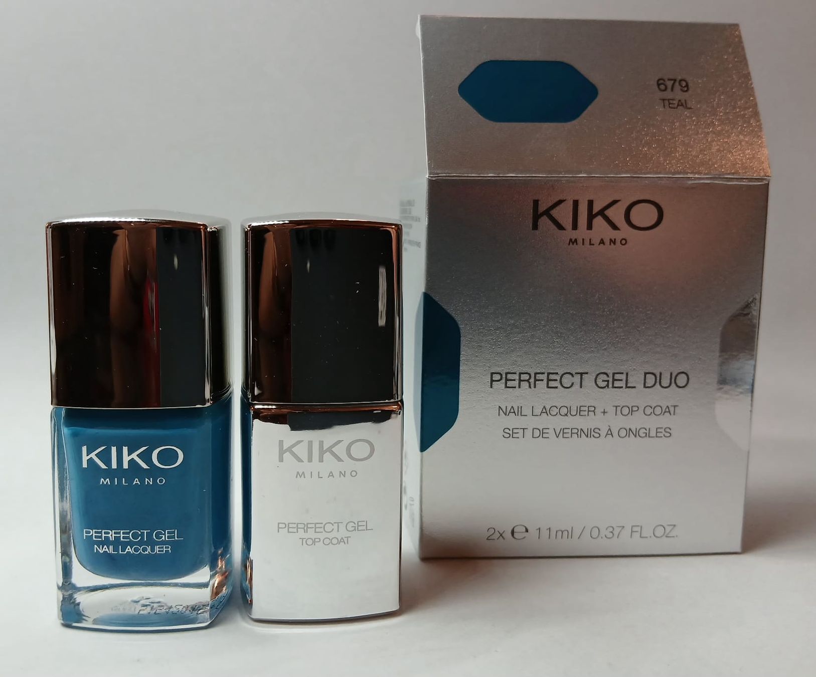 KIKO Milano Perfect Gel Duo Nagellack, Farbe 679 Teal neu! (Neu und ...