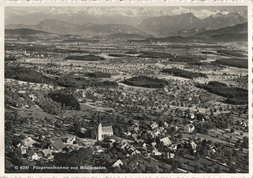 Hildisrieden LU Flugaufnahme Nr.9251 , 1940 (Gebraucht) in Solothurn für CHF 16 – mit Lieferung ...