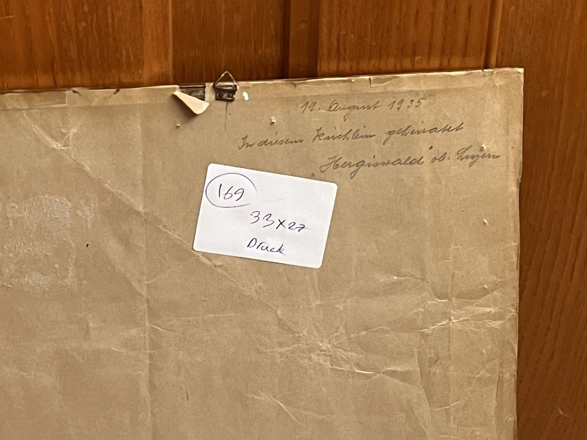 Gerahmter Druck - Kirche Hergiswald ob Freienbach (169) (Gebraucht) in ...